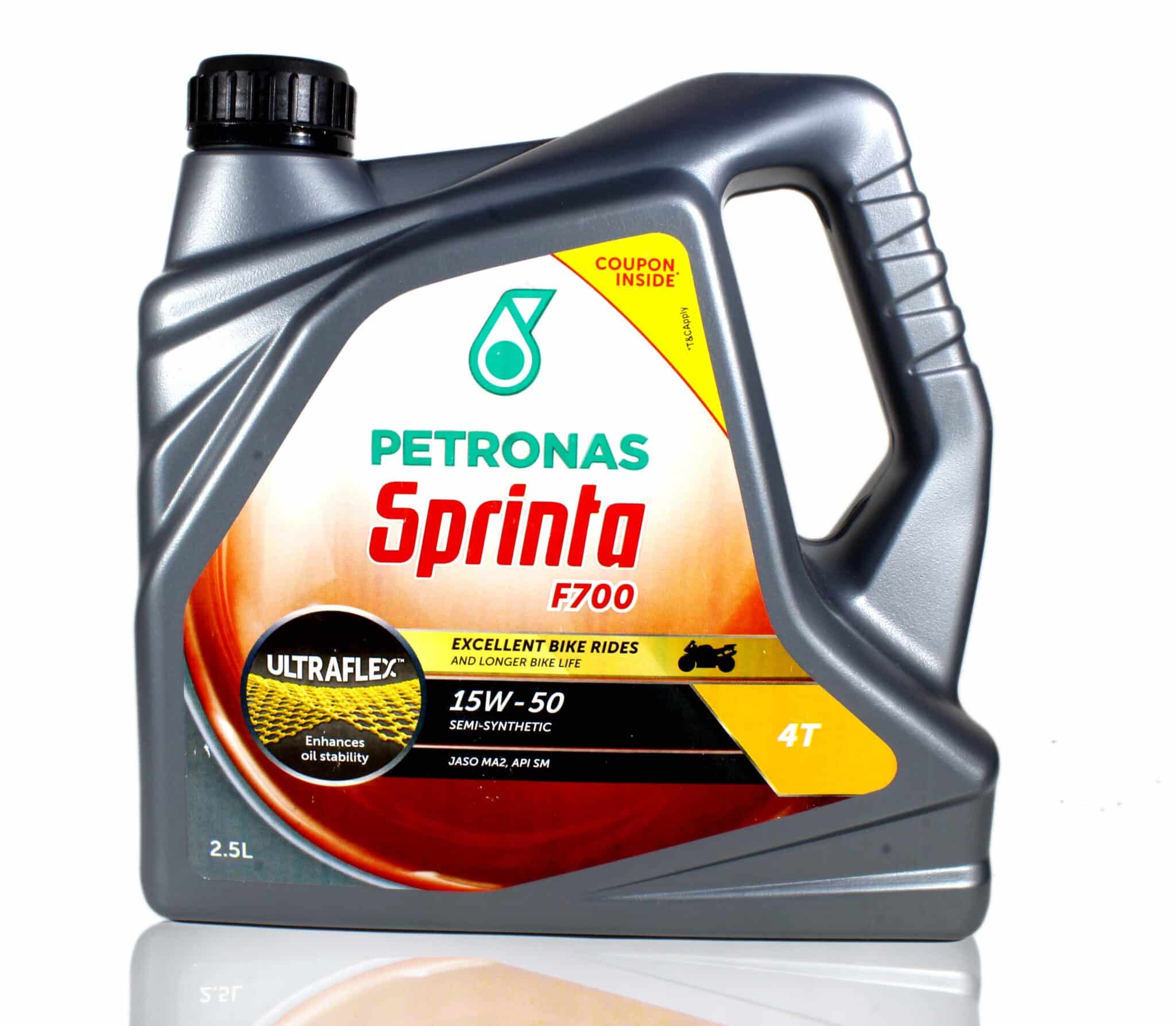 Petronas Sprinta F700 15W50 Semi Synthetic Engine Oil 2.5 Litre (royal ...